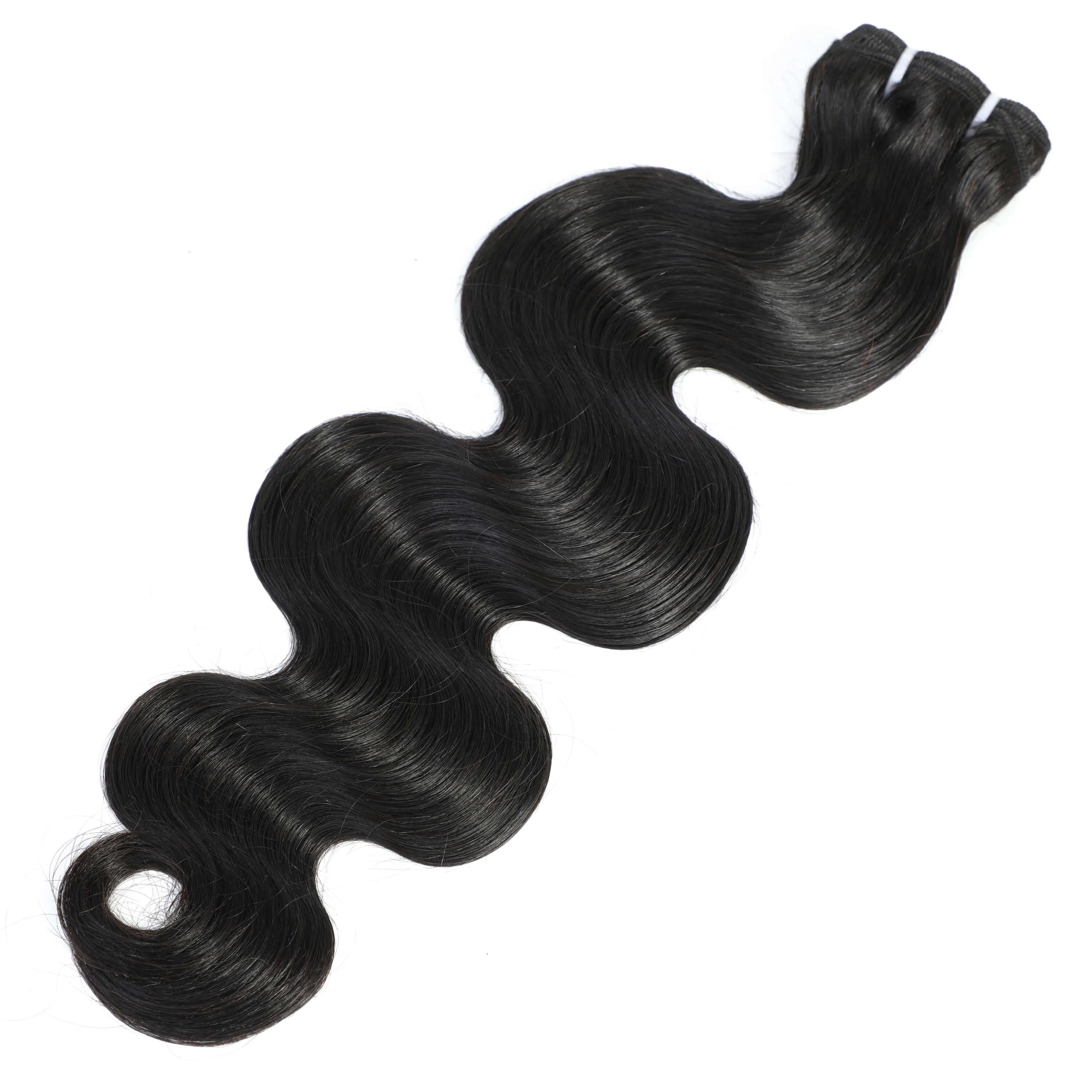 Virgin Hair Outlet Grade 10A Indian Body Hair 100% Human Hair Bundle
