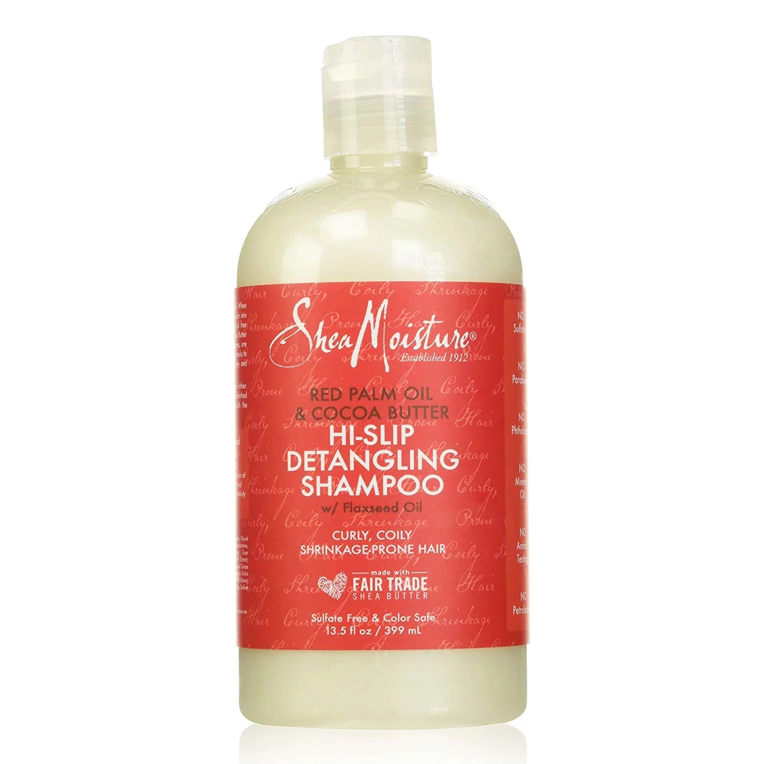 Shea Moisture Detangling Shampoo with Cocoa Butter Oil - Red Palm Oil